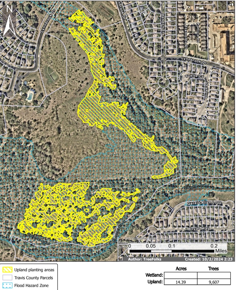 City of Austin Watershed Planting Projects - TreeFolks